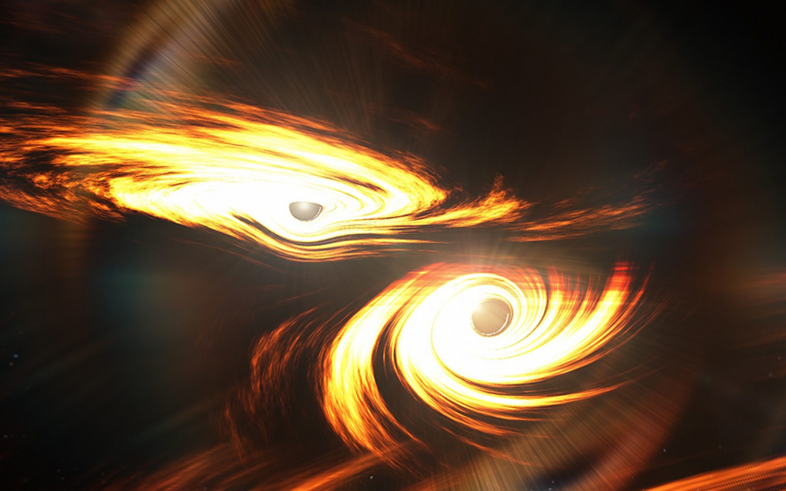 Kara delik birleşmesinin sinyalleri 7 milyar yıl sonra Dünya'ya ulaştı ...